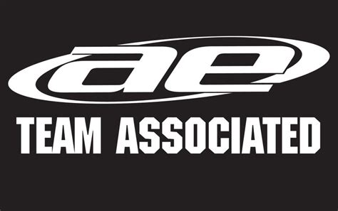 Team Associated Logo On Black Background