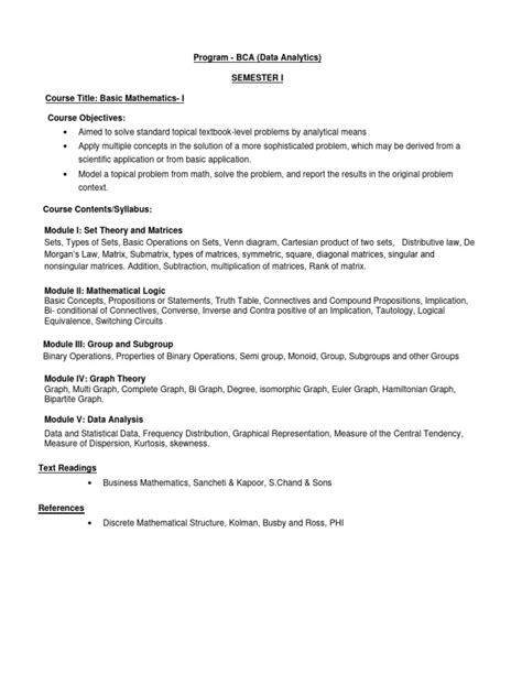 Bca Data Analytics V2 Pdf Computer Network Relational Model