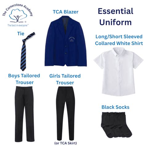 Uniform About Us The Cornerstone Academy
