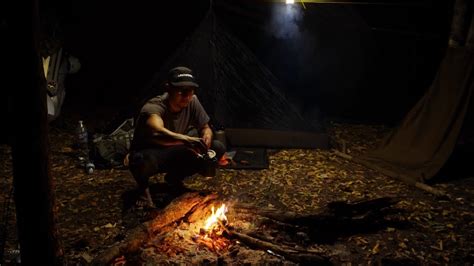 Ep 90 Solo Camping And Bushcraft Asmr Youtube