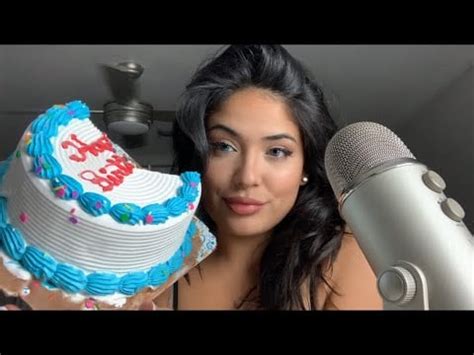 Asmr Eating Cake For My Birthday 🎂