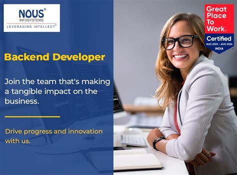 Coding Backend Developer Applynow Nous Hiringnow Jobs