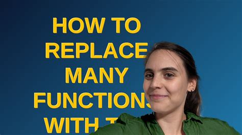 Mathematica How To Replace Many Functions With The Form Of Fnk Into Fnk Youtube