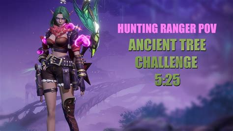 Tarisland Ancient Tree Challenge 5 25 Hunting Ranger Pov Youtube