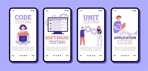 Premium Vector Development Programming And Code Testing Of Software Application Or Web
