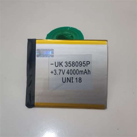 Jual Battery V Mah Li Ion Lipo Cell Baterai Lithium Li Polymer Mah Di Seller