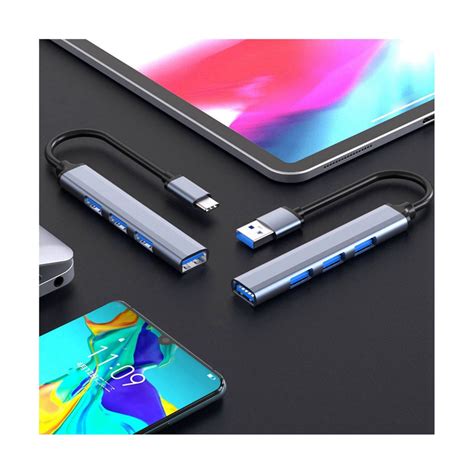 4 портовый Usb разветвитель концентратор Multi Type C к адаптеру Usb 3 0 Usb адаптер купить с