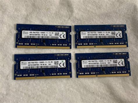 Skhynix 4gb 1r×8 Pc3l 12800s 11 13 B4 4枚 計16gb 4gb ｜売買されたオークション情報、yahooの商品情報をアーカイブ公開 オークファン