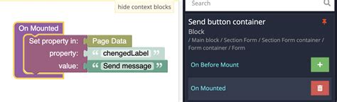 ui builder component label not showing in preview ui builder backendless support