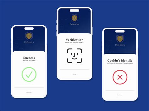 Biometric Login Ui Concept By Dylan Perry On Dribbble