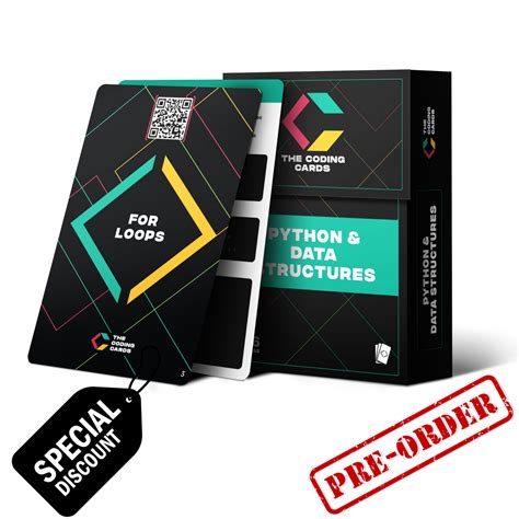 Python And Data Structure Flashcards The Coding Cards