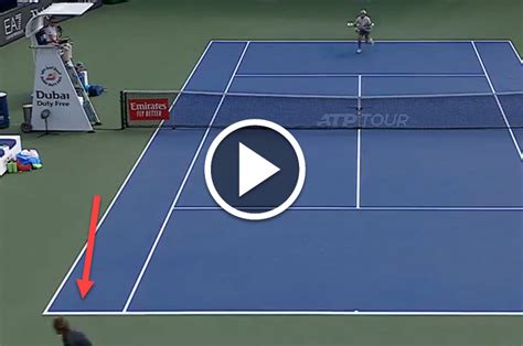 Watch Rublev Entertains The Fans With A Superlative Backhand Passing Shot During His Match