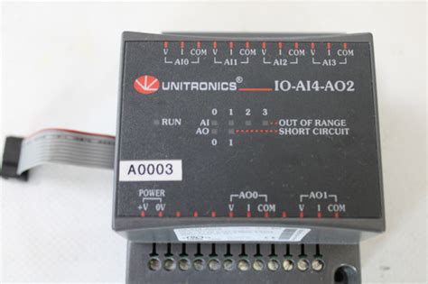 Unitronics Io Ai4 Ao2 Io Expansion Module Riskdeger