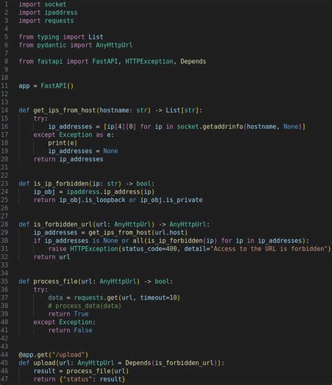 Ssrf Vulnerability In A Piece Of Python Code 🥺 Bj Dela Cruz Cisspccspcsslpccsk