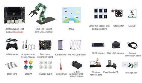 Yahboom Dofbot 6 Dof Ai Vision Robotic Arm For Jetson Nano Sells For 289 And Up Cnx Software