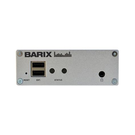 barix m400 sip opus stereo encoder decoder