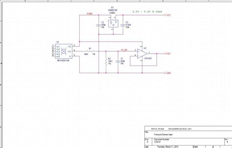 Pressure Sensor And Lpc1768 A D Converter Mbed