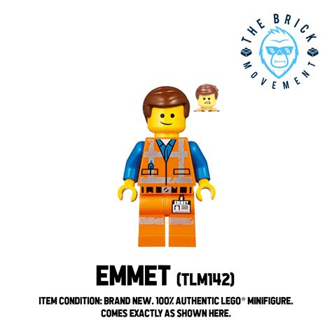 Lego Movie Emmet Minifigure