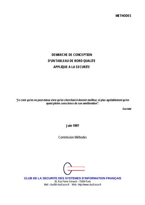 Pdf Methodes Demarche De Conception Dun Tableau De Bord Dokumentips