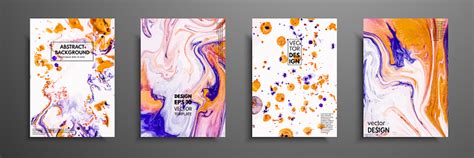 아크릴 페인트의 혼합입니다 액체 대리석 텍스처입니다 유체 예술입니다 디자인 커버 적용 프레 젠 테이 션 초대장 전단 연례 보고서