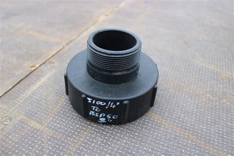 S100 X 8 4 TO BSP50mm MALE IBC ADAPTER RainHarvest Products And
