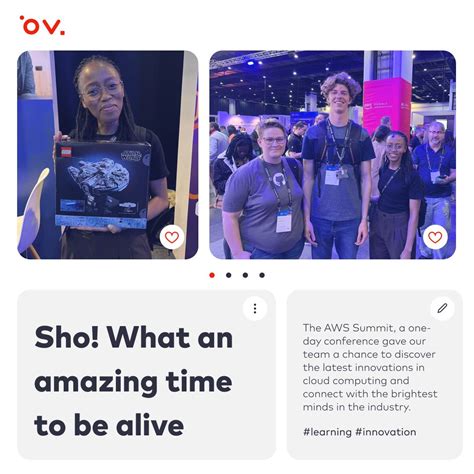 Awssummit Johannesburg Cloudcomputing Teaminspiration Innovationjourney Open Vantage