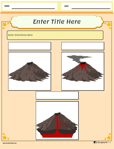 Volcano Worksheets Free And Customizable From Storyboard That