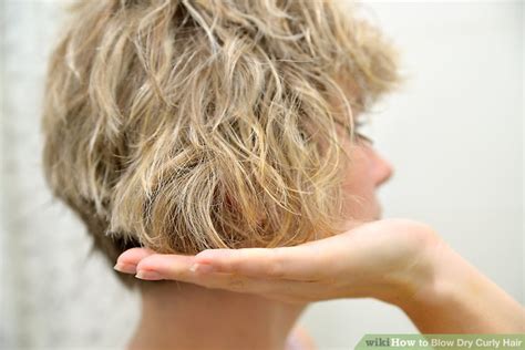 How To Blow Dry Curly Hair 13 Steps With Pictures Wikihow