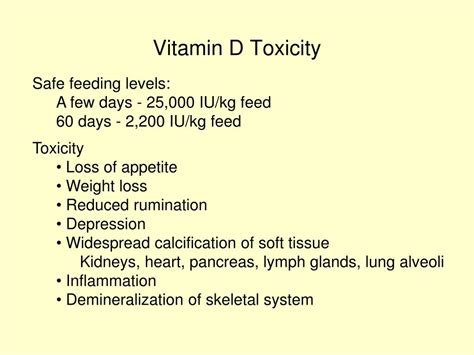 Vitamin D3 Toxic Levels At Mae Kimbrell Blog
