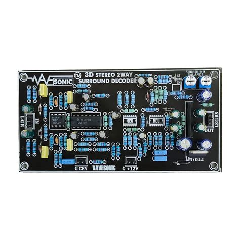 2 Track Dual Surround Special Effect Decoderstereo Signal Analysis