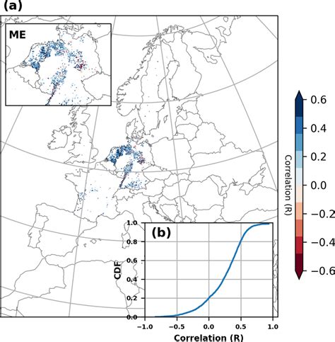 A Correlation Map Between In Situ Water Table Depth Wtd Anomalies