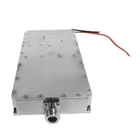 강력한 전력 안티 드론 모듈 아날로그 신호 Uav 카운터 측정 니켈 도금 고급 전력 증폭기 100w 52g 58g 보안 검사 장치