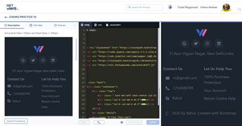 Vishnu G On Linkedin Webdevelopment Codingjourney Html Css