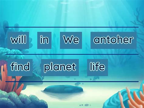 Put In Order The Prediction Sentences Unjumble