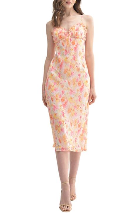 Midi Floral Dresses For Women