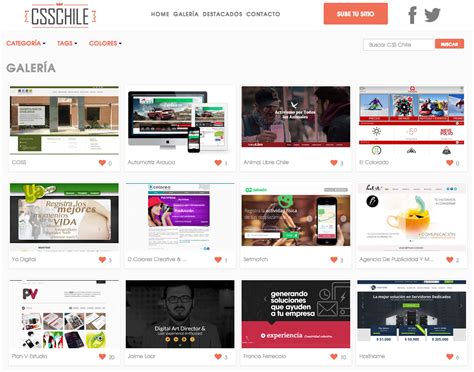 Css Chile galería para dar a conocer y compartir sitios web desarrollados en Chile GeekandChic Css Chile galería para dar a conocer y compartir sitios web desarrollados en Chile GeekandChic