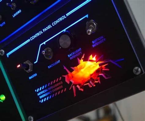A Man Builds An Amazing Real Life Control Panel For His Computer