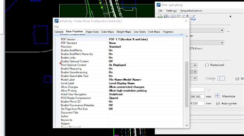Microstation Pdf Output With Level On Off Youtube