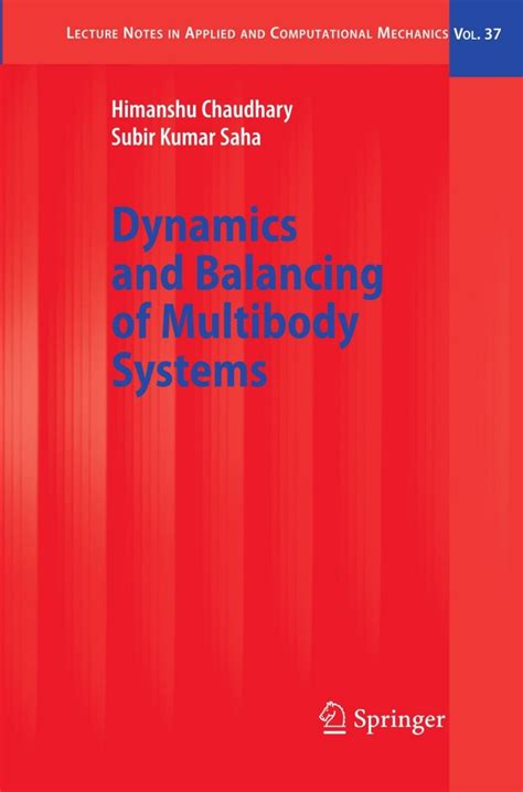 Dynamics And Balancing Of Multibody Systems Premiumjs Store