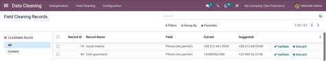 Odoo 15 Data Cleaning Module Odoo Modules Best Odoo Partner UAE