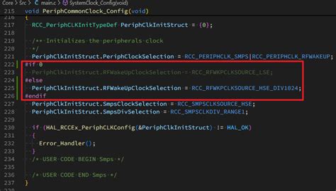 Ble Always Fails When Setting Rfwkp Clock Mux To L