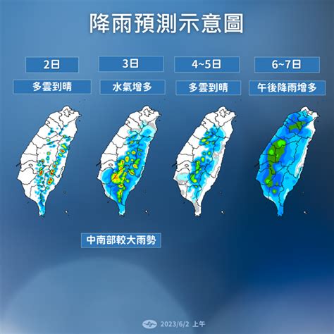 周末半個台灣灌雨高溫衝36度 這時機西北雨炸7天 生活 中時新聞網