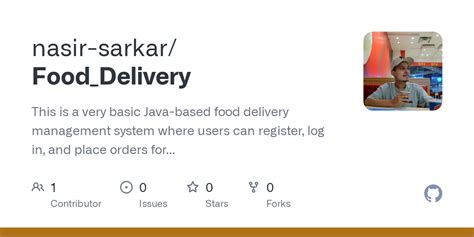 GitHub Nasir Sarkar Food Delivery This Is A Very Basic Java Based