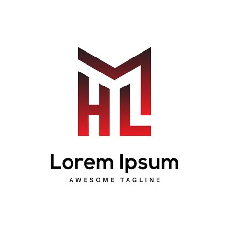 Premium Vector Hml Letter Logo Design Free Vectors Amp Downloads