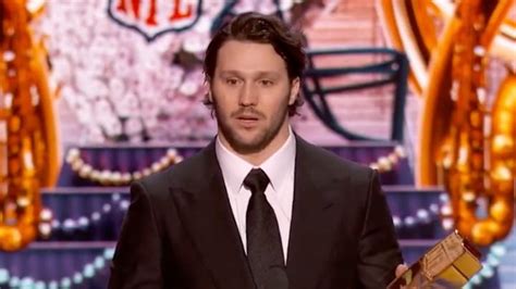 Josh Allen S Heartfelt NFL MVP Acceptance Speech Moved His Parents To Tears Rocks Com