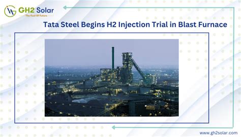 Jamshedpurs Blast Furnace Will Test Hydrogen Gas Injection For Tata Steel Gh2 Solar