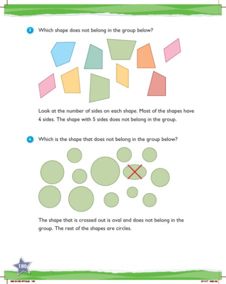 Classifying Shapes Maths Year 4