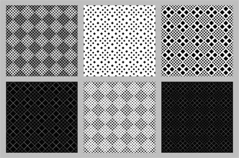 Premium Vector Abstract Geometrical Square Pattern Background Design Set