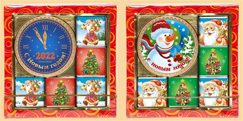 Шоколад фигурный НАБОР ИЗ ШОКОЛАДОК И МЕДАЛИ НОВОГОДНИЙ 3бл х 12шт