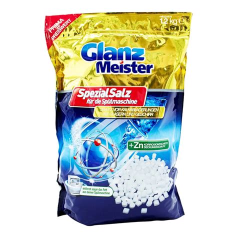 Сіль для посудомийних машин Glanz Meister 1 2 кг 4260418931471 купити онлайн на Rozetka